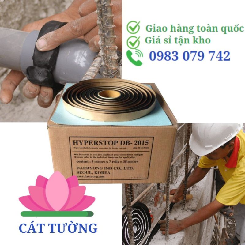 Hyperstop DB 2015 - Thanh trương nở chống thấm - Chiết khấu cao